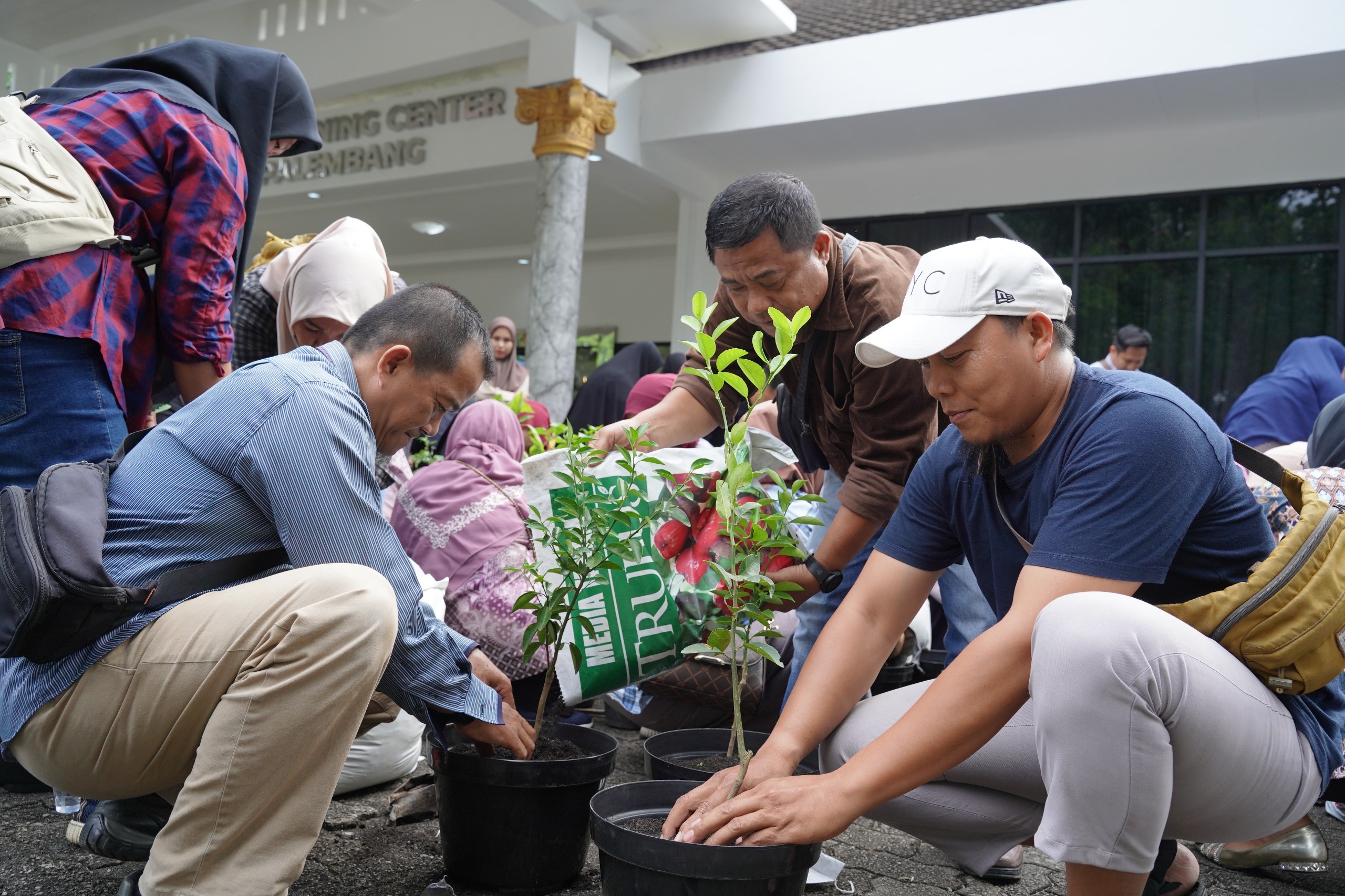 PT Pusri Palembang Gelar Pelatihan Urban Farming, Dorong Ketahanan ...